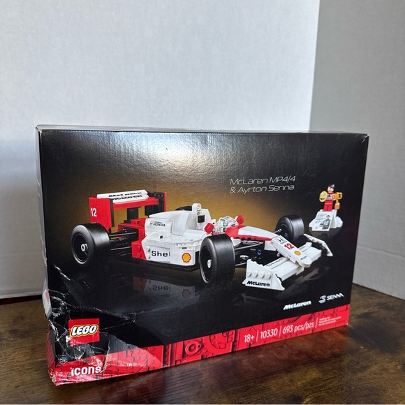 Lego | Toys | Lego Icons Mclaren Mp44 Ayrton Senna 330 New Sealed ...